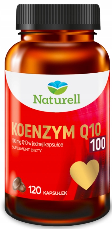 Naturell Koenzym Q10 100 120 kapsułek (5903031284690) • Cena, Opinie • Skóra, włosy, paznokcie ...