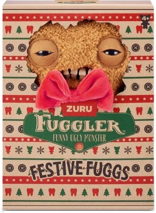 ZURU Fuggler Festive Fuggs Maskotka Piernikowy ludzik 8667 18091324544 ...
