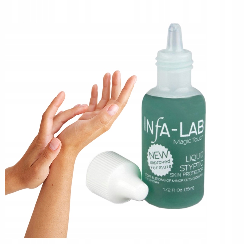 Płyn hamujący krwawienie skórek infa-lab liquid 15 ml (5902308659957 ...
