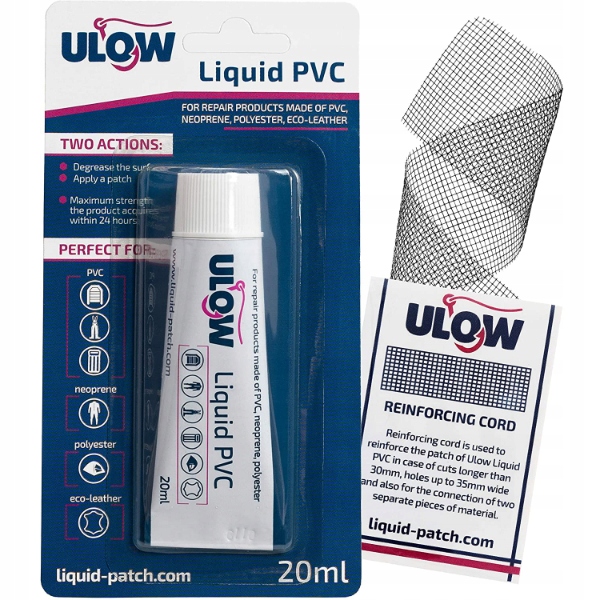 Łatka w płynie Ulow Liquid PVC 20 ml - 4820221420069 - 15952379936 - Allegro