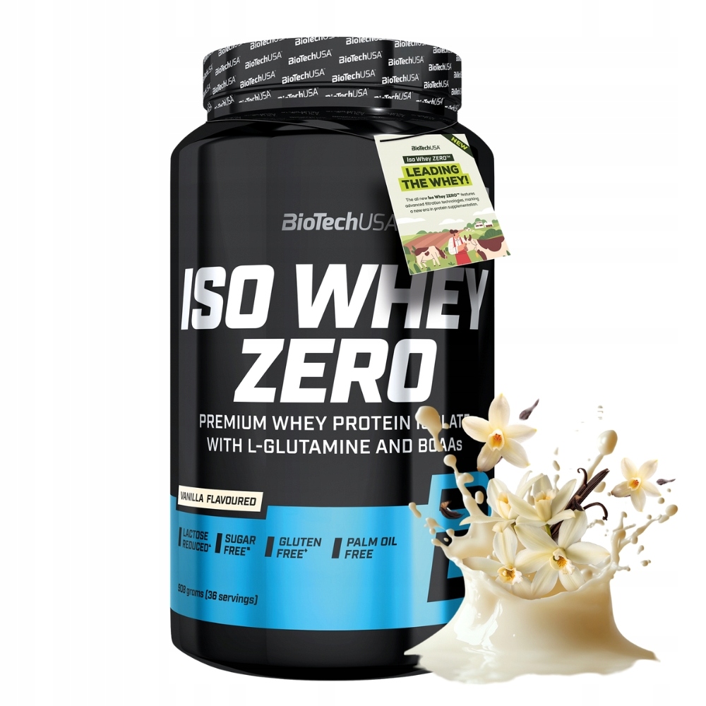 BIOTECH ISO WHEY ZERO 908G MASA MIĘŚNIOWA WPI AMINOKWASY REGENERACJA ...