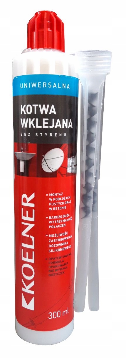 Chemická kotva Koelner KEM-PSF-300 300 ml - Allegro