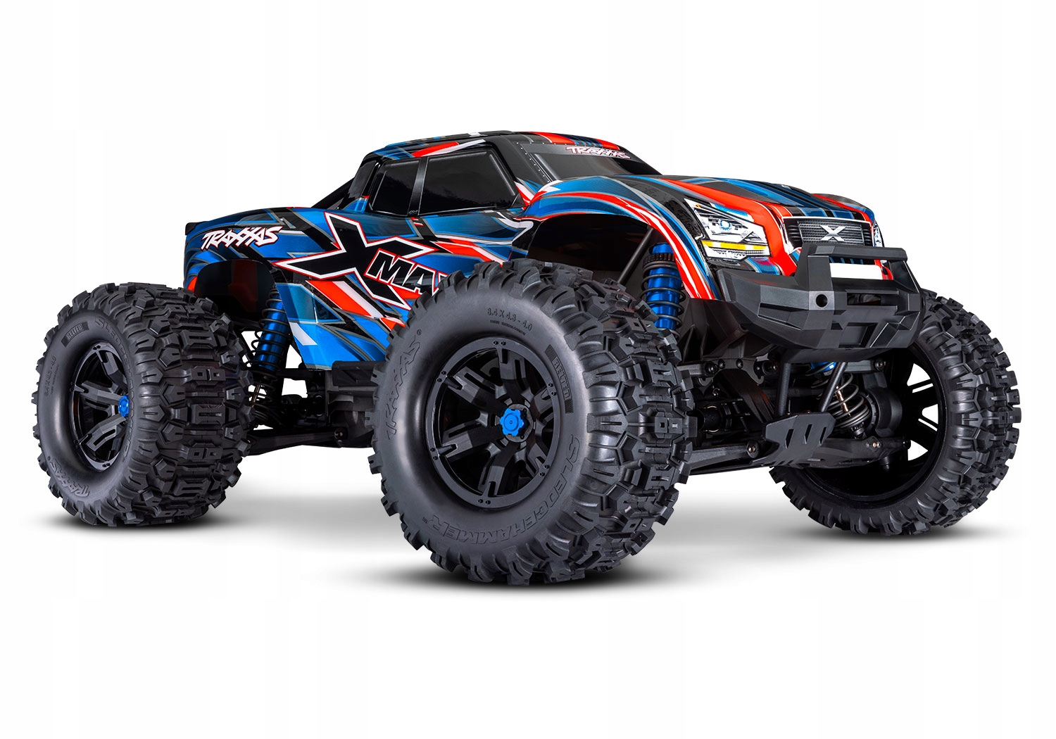 Model Traxxas X-Maxx 8S Monster Truck RC 4WD 1/5 Niebieski 77096-4 ...