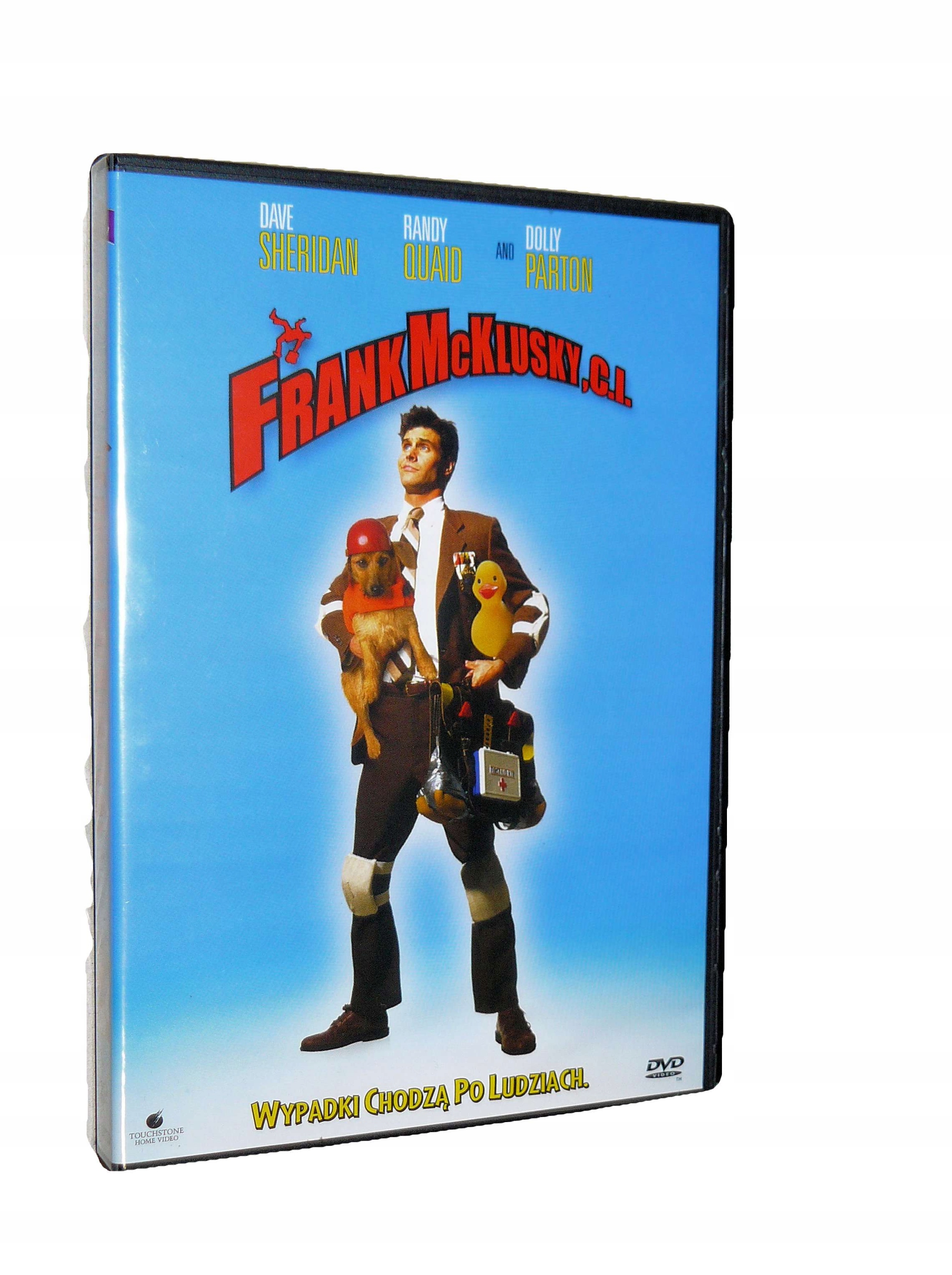 DVD - FRANK MCKLUSKY, C.I(2002)- Randy Quaid folia 15450972797 - Sklepy ...