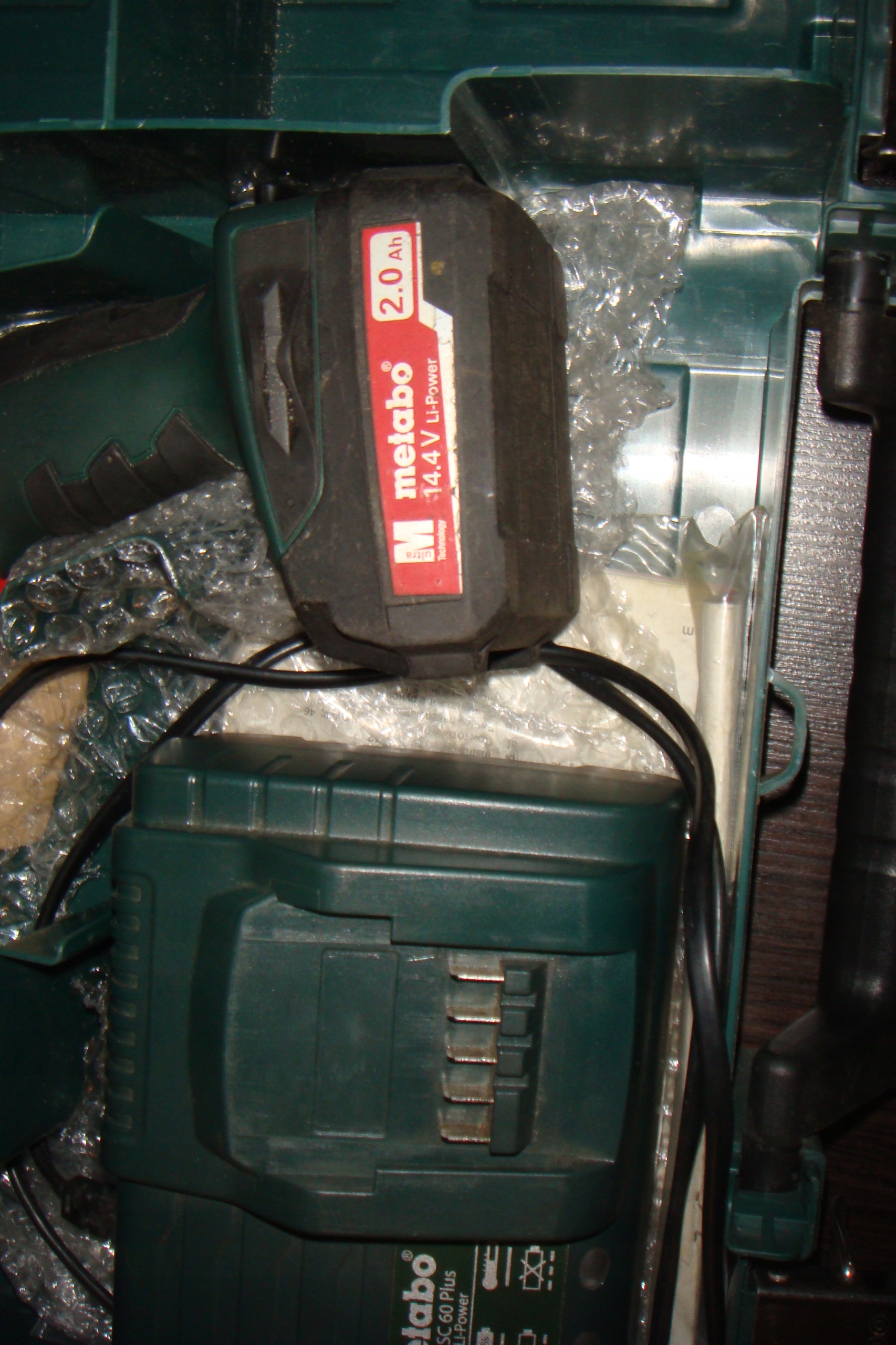 WIERTARKA WKRĘTARKA METABO BS 14,4V Li lon AKU KOMPLET SPRAWNA SERWIS (4963256669710) • Cena ...