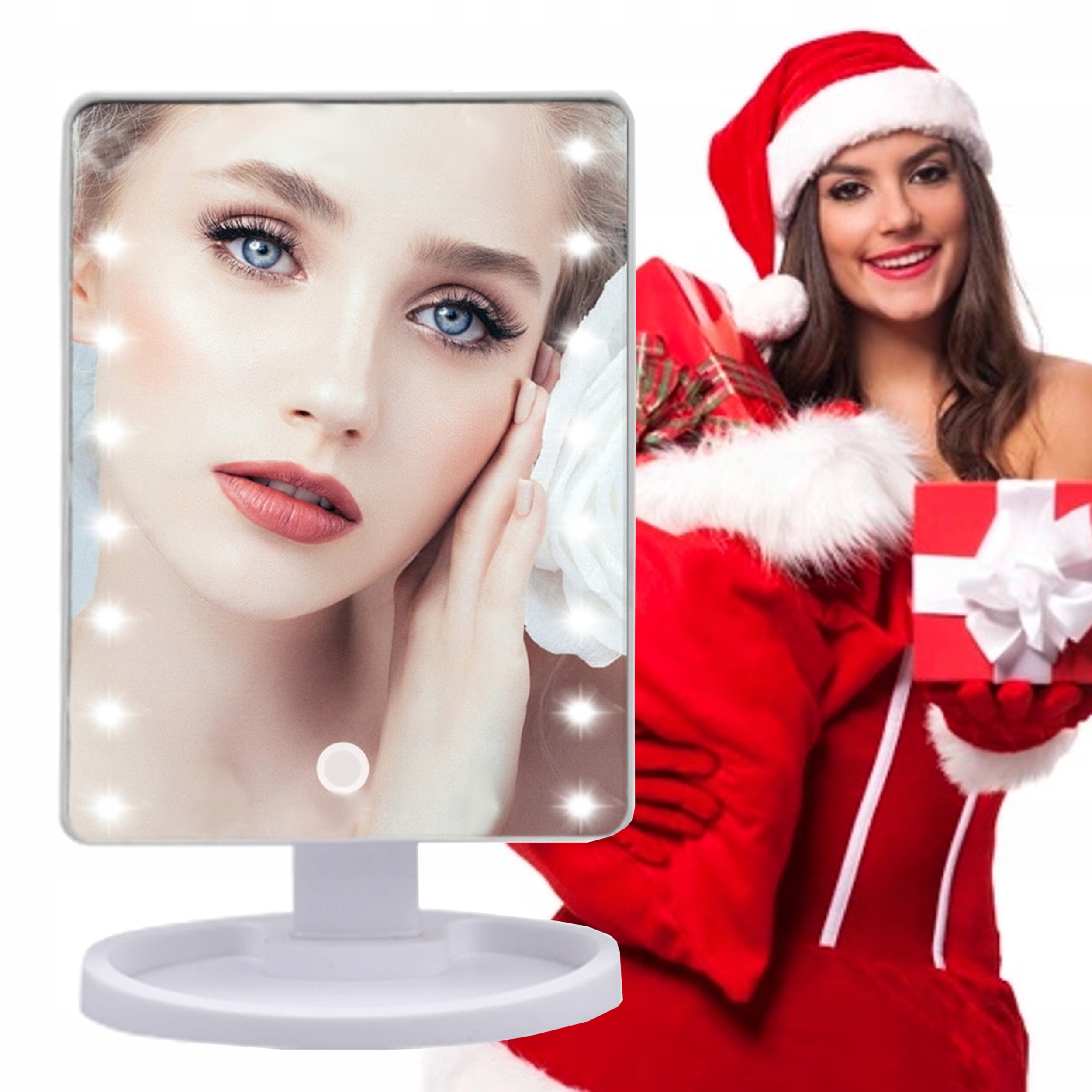 LUSTERKO PODŚWIETLANE KOSMETYCZNE LED DO MAKIJAŻU 12802378203 - Allegro.pl LUSTERKO PODŚWIETLANE KOSMETYCZNE LED DO MAKIJAŻU 12802378203 - Allegro.pl