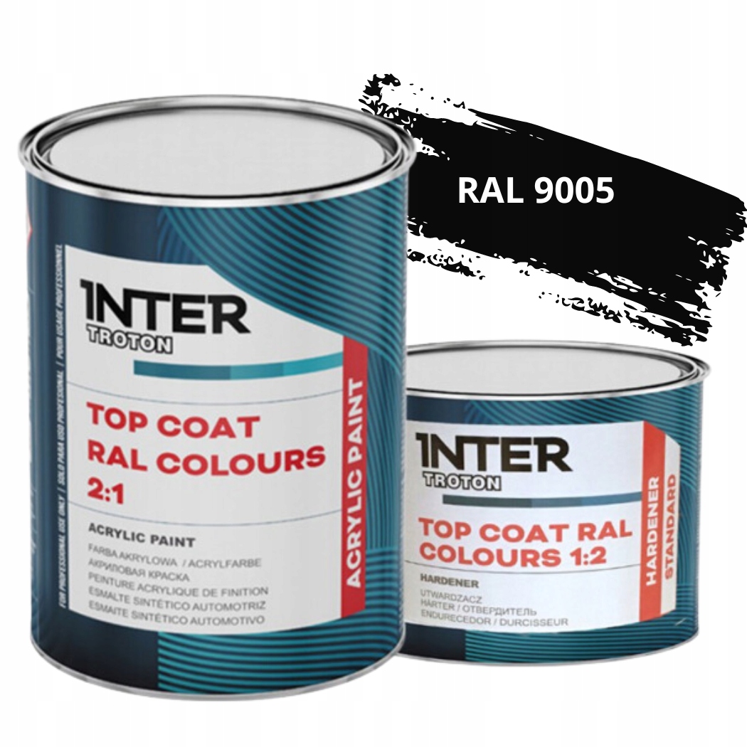 Farba Ral 9005 Akryl - Niska cena na Allegro