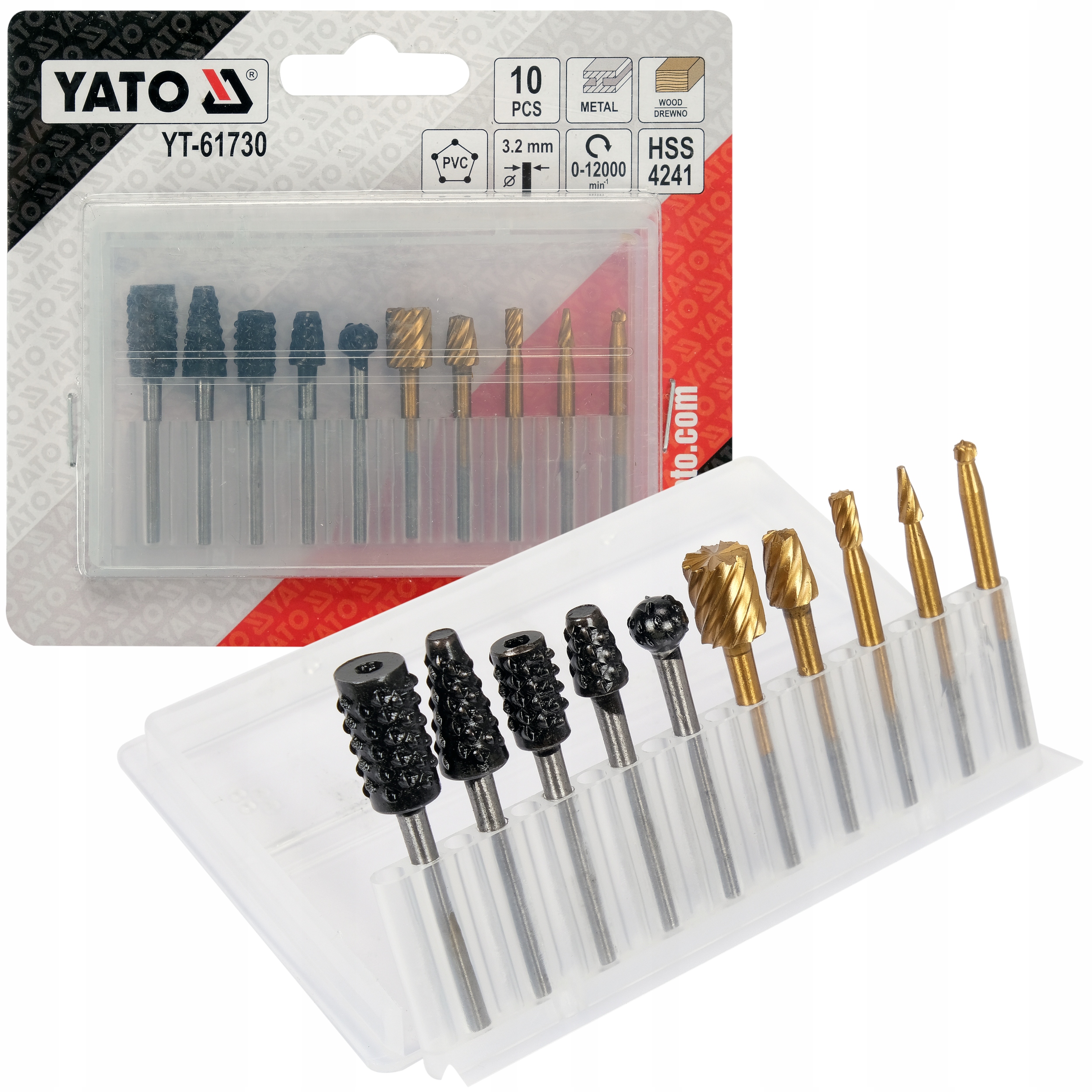 Frez walcowy Yato 3,2mm (5906083106149) • Cena, Opinie 15708063597 ...