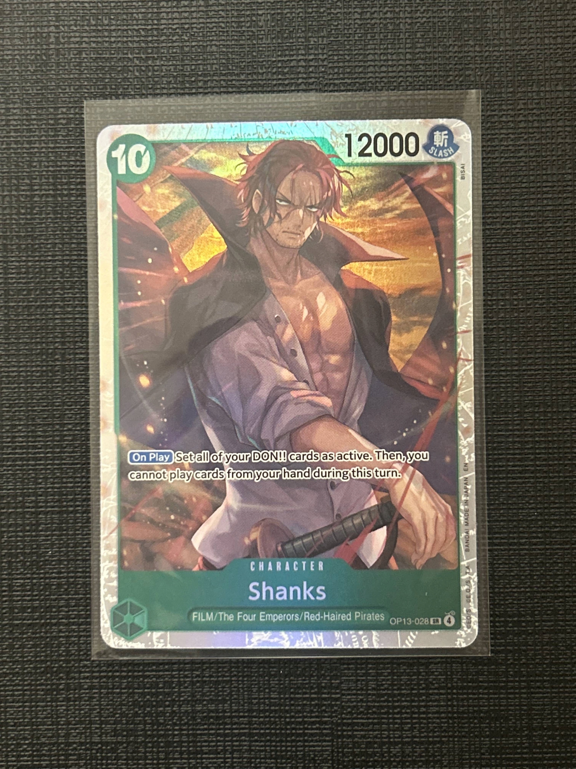 Oryginalna karta One Piece Card Game: OP13-028 Shanks SR - Stan: Nowy 7.94PLN - Sklepy, Opinie ...