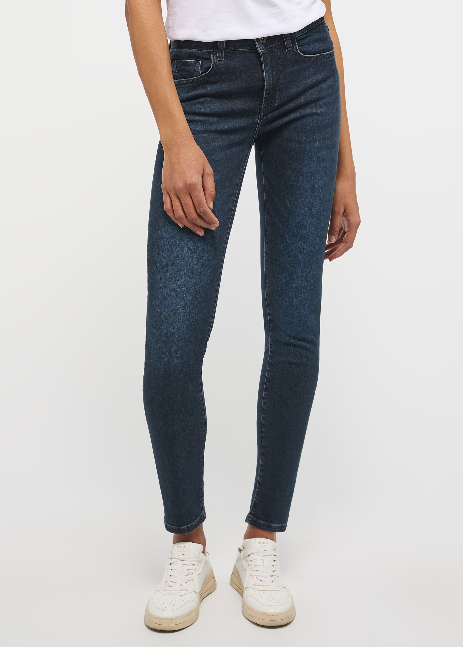 Mustang Jeans Shelby Slim - Denim Blue (4058823257121) • Cena, Opinie ...