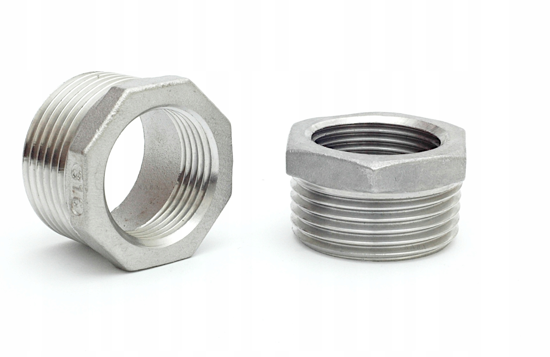 REDUKCJA NIERDZEWNA INOX GW/GZ 1" X 3/4" • Cena, Opinie • Rury i kształtki 11359240088 • Allegro