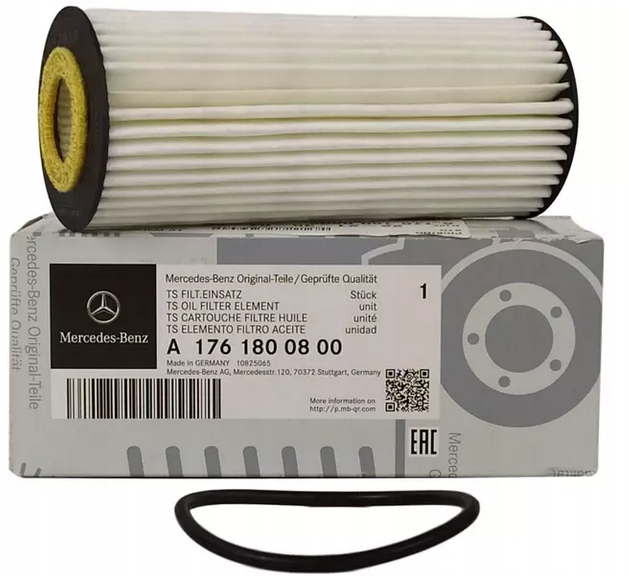 FILTR OLEJU MERCEDES WIELE MODELI A1761800800 za 170,73 zł z Szczecin ...