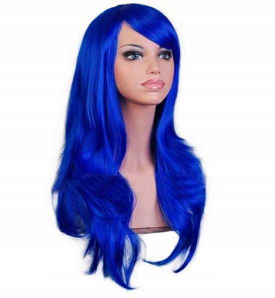 COSPLAY PERUKA 70 CM DŁUGA ANIME MANGA NIEBIESKA 11906410837 - Allegro.pl COSPLAY PERUKA 70 CM DŁUGA ANIME MANGA NIEBIESKA 11906410837 - Allegro.pl