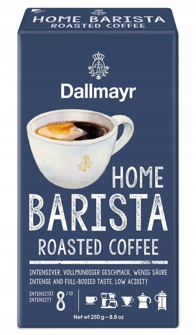 Dallmayr Home Barista 500g Mielona - Niska cena na Allegro