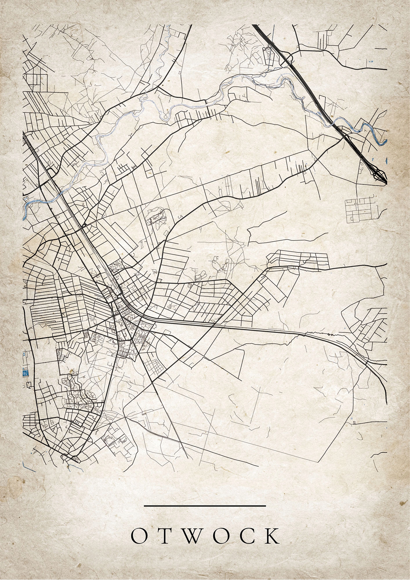 Plakat Mapy style bez ramy 61 x 91 cm • Cena, Opinie • Plakaty ...