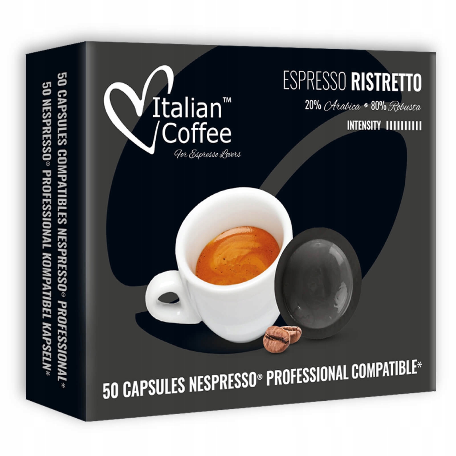 Kapsułki IC Ristretto system Nespresso Pro 50 11902235920 - Allegro.pl