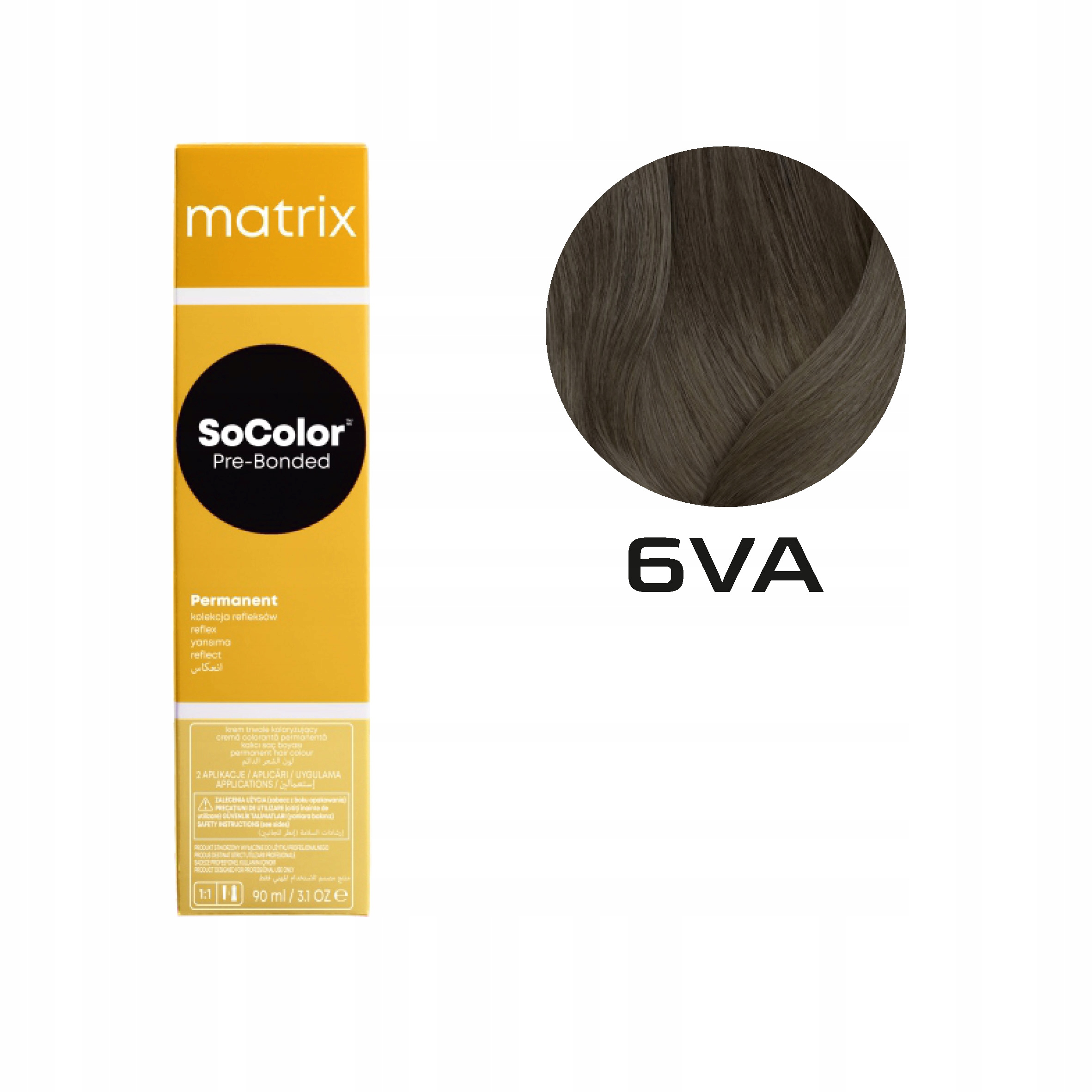 Matrix SoColor 6VA - Farba do włosów 90 ml (3474636990658) • Cena ...