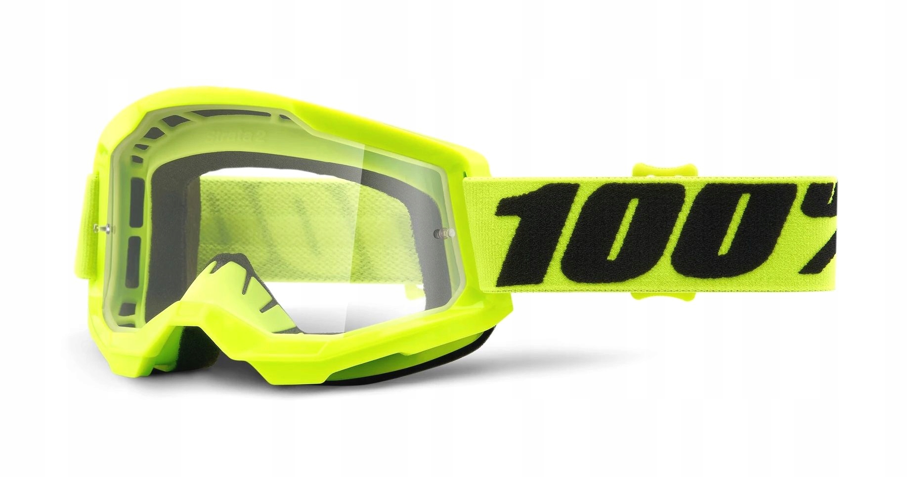 Gogle 100% Strata 2 Czarne - Niska cena na Allegro.pl