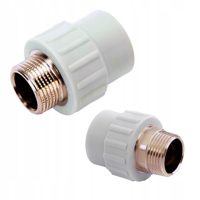 MUFA ZŁACZKA ŁĄCZNIK GZ 20x1/2 GWINT POLIPROPYLEN PP PP-R DIAMOND ...