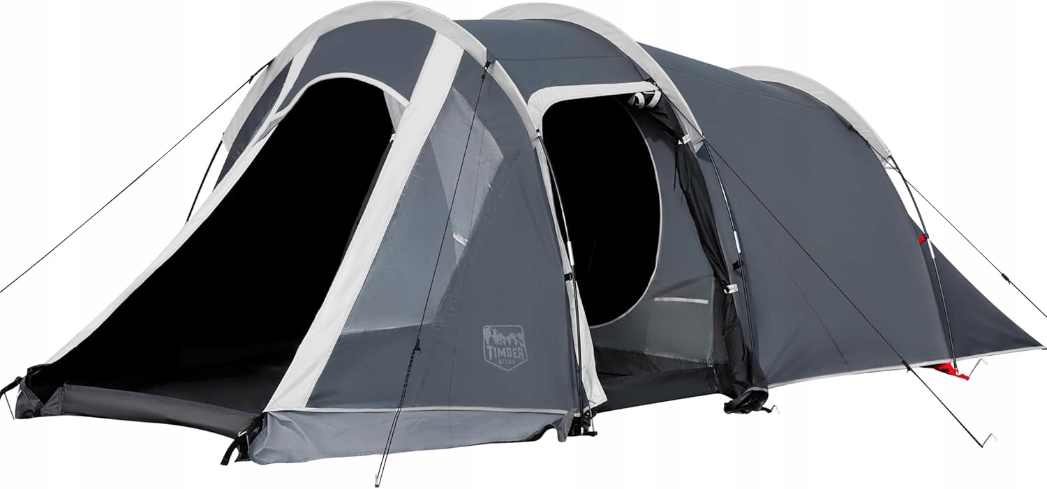 TIMBER RIDGE KÉTSZEMÉLYES HORDÓZHATÓ KEMPING SÁTOR ELŐTÉRREL - PRO ...
