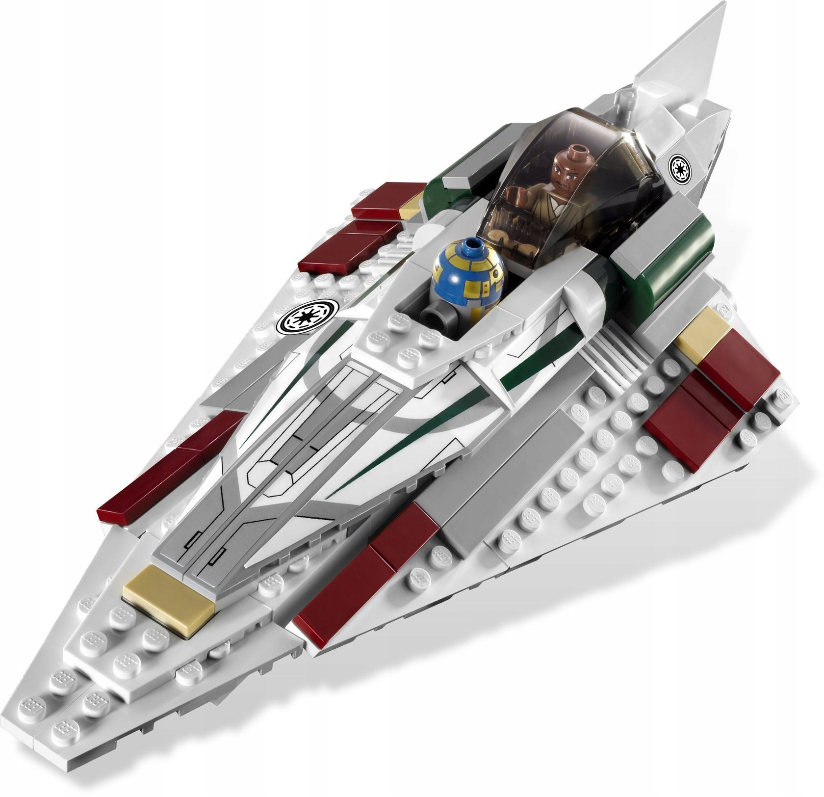 - LEGO Star Wars 7868: Mace Windu Starfighter +ins 12803780897 - Allegro.pl