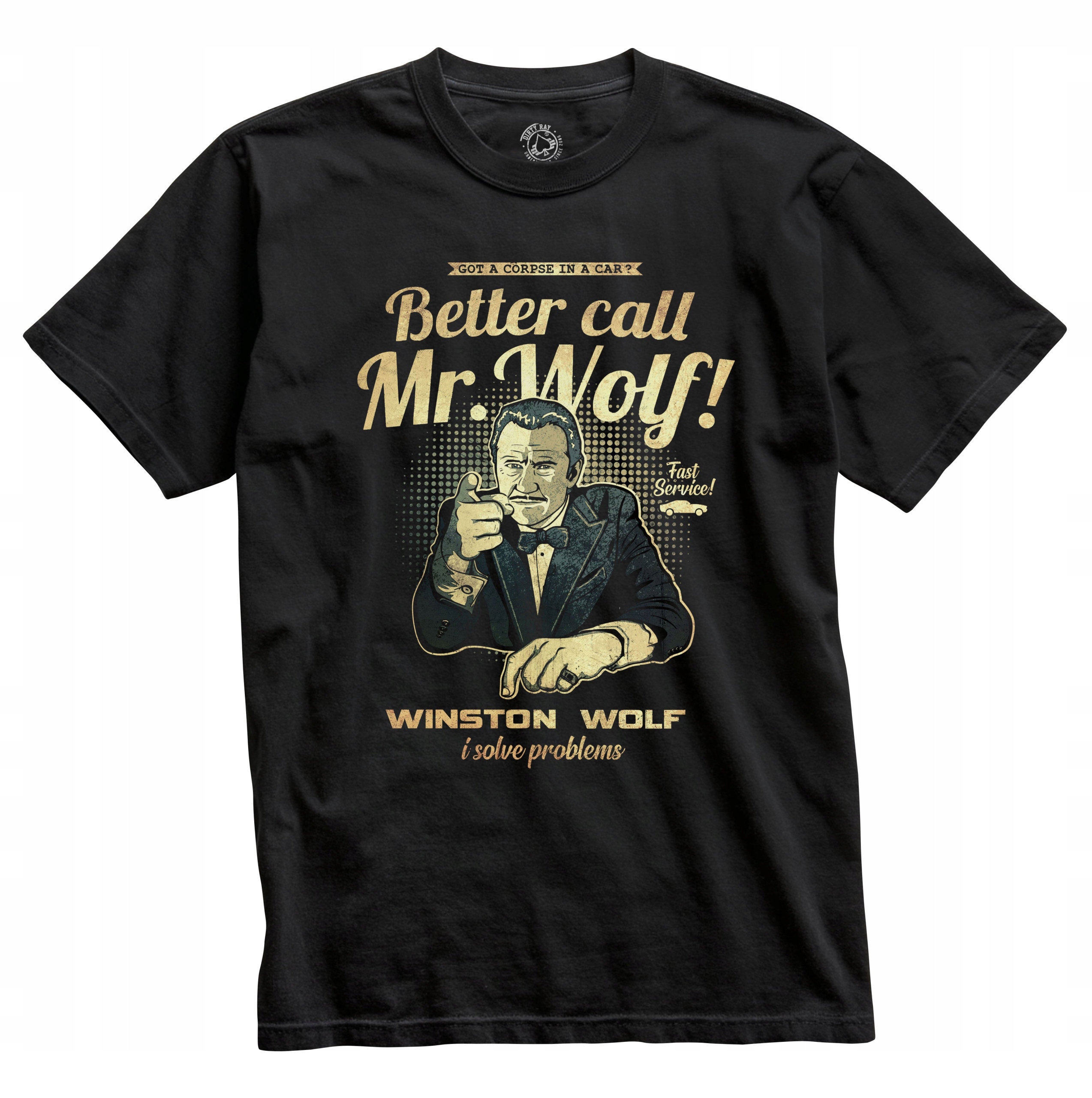 PULP FICTION MR. WOLF FILM MINTÁS PÓLÓ ANF125 XL-es MÉRET, • Ár, Vélemények - Allegro