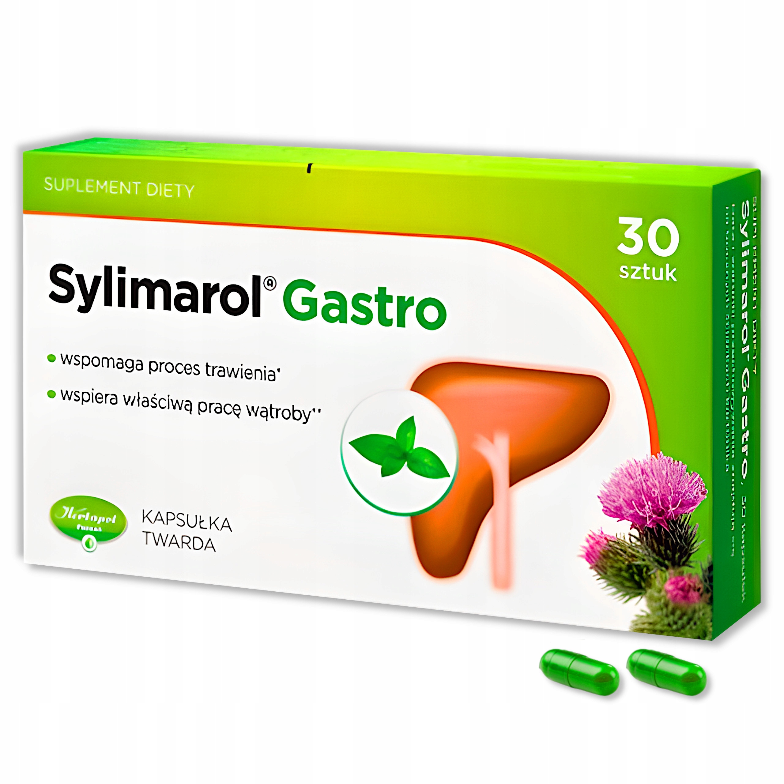 Suplement diety Herbapol Poznań mięta kapsułki 30kaps ml (5904490002429 ...