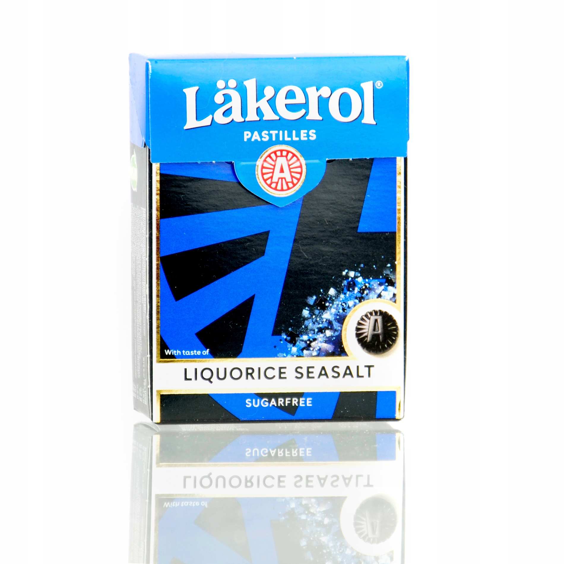 Läkerol Licorice Seasalt 75g - Finn édesgyökér cukor nélkül, tengeri ...