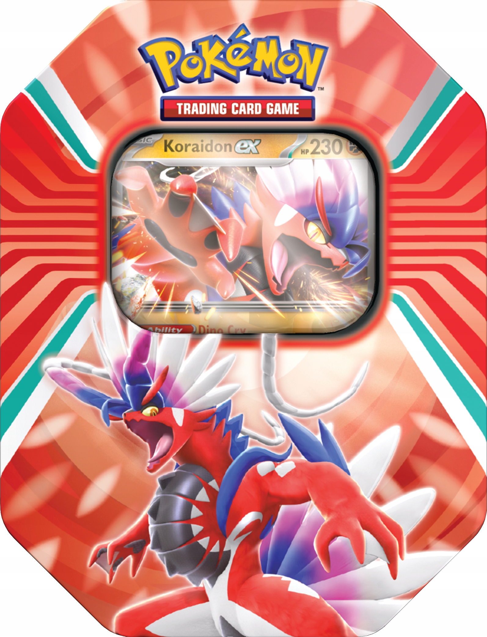 Pokémon TCG: Paldea Legends Tin - Koraidon • Opinie - Allegro