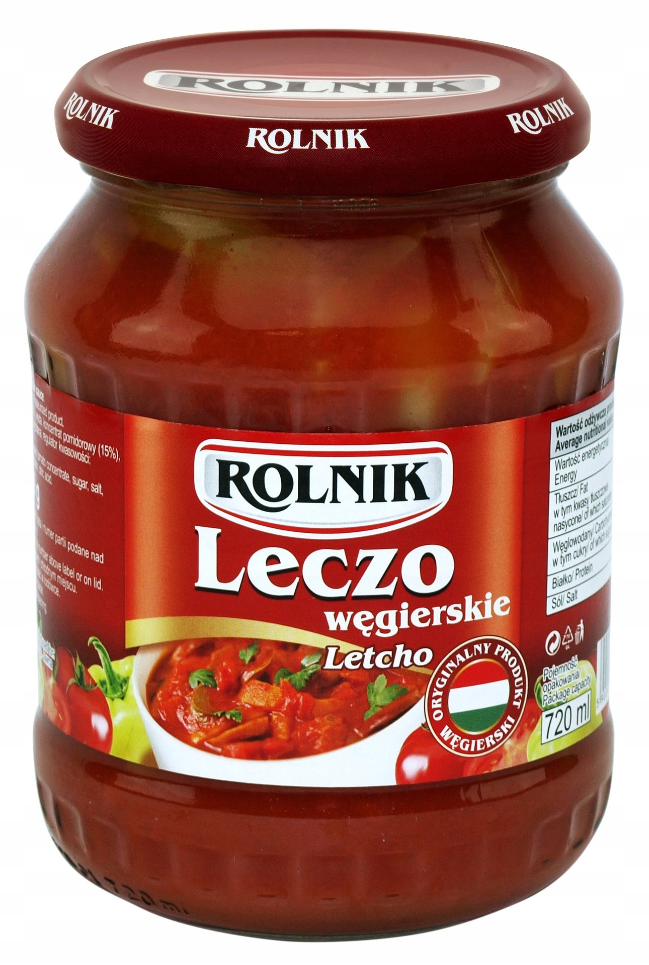 Leczo węgierskie Rolnik warzywne 680g (5900919000472) • Cena, Opinie ...