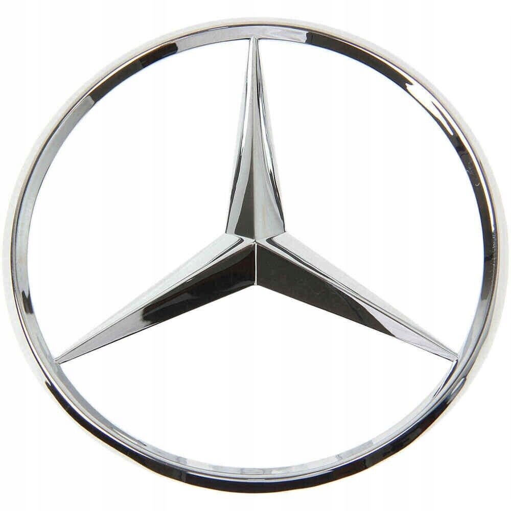 MERCEDES HVĚZDA ZNAK EMBLEM NA VÍKO KUFRU ZADNÍ ORIGINÁL MERCEDES SL ...