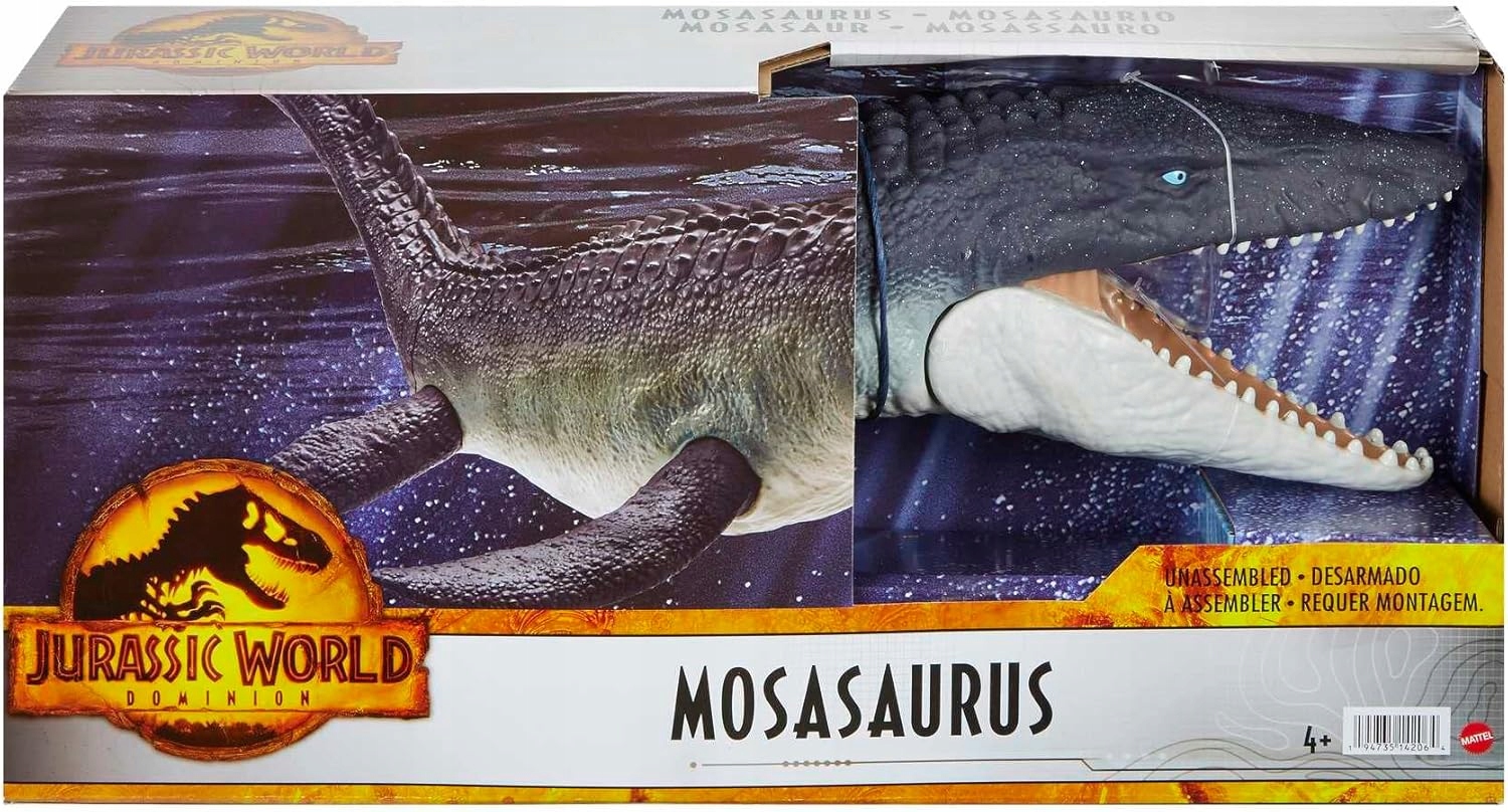 Jurassic World HNJ57 Mozazaur figurka ruchoma Mattel MOSASAUR ...