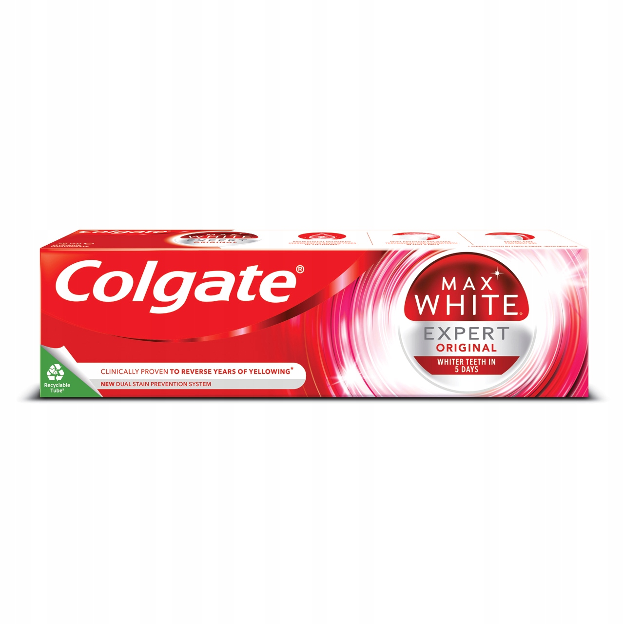 COLGATE MAX WHITE EXPERT pasta wybielająca 75 ml 10232749157 - Allegro.pl