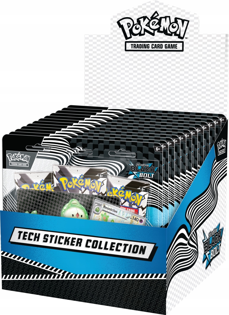 12x POKÉMON TCG: SCARLET & VIOLET - WHITE FLARE - TECH STICKER ...