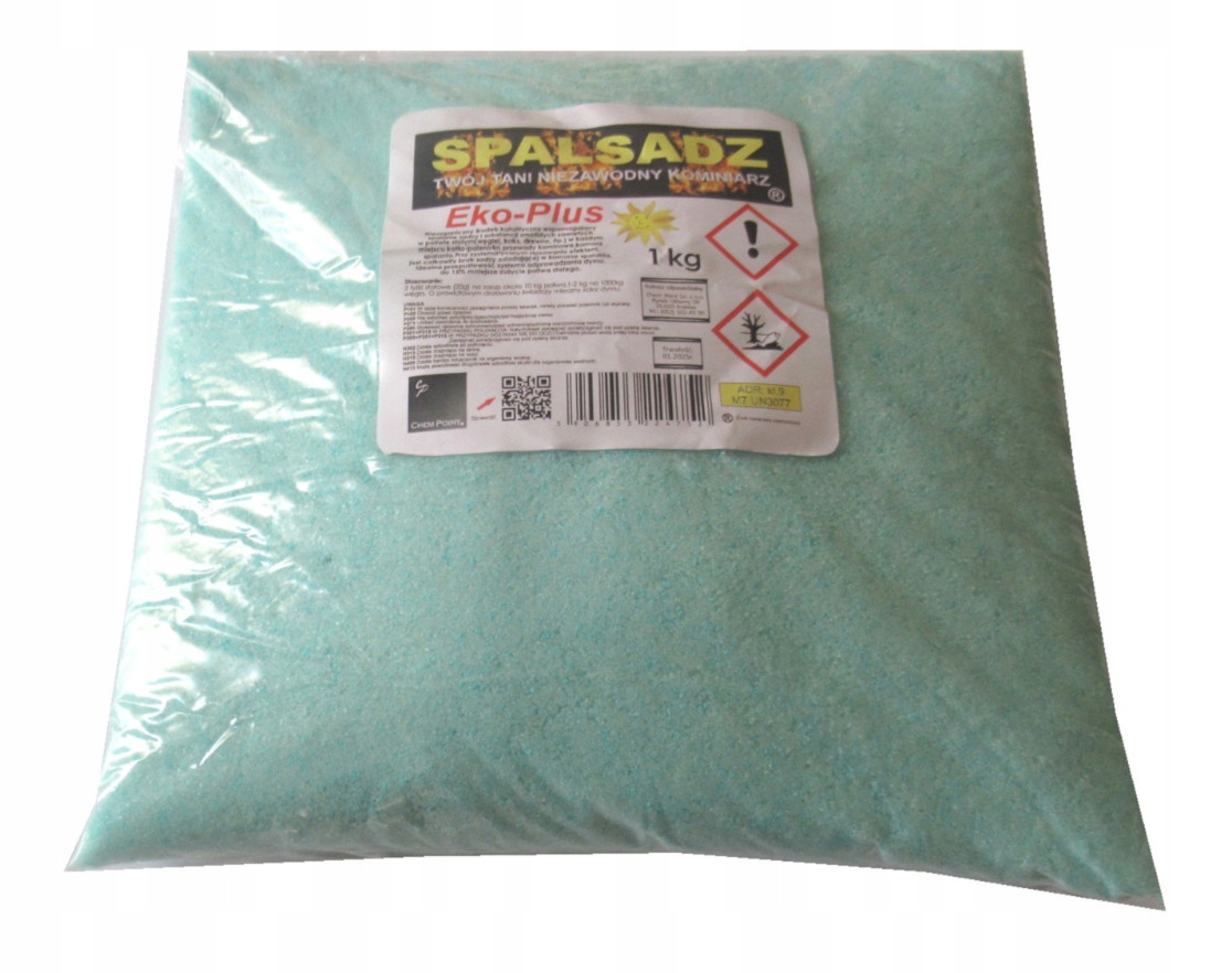 SPALSADZ ŚRODEK DOPALACZ SADZY DO PIECA KATALIZATOR SPALIN DO KOMINA ...