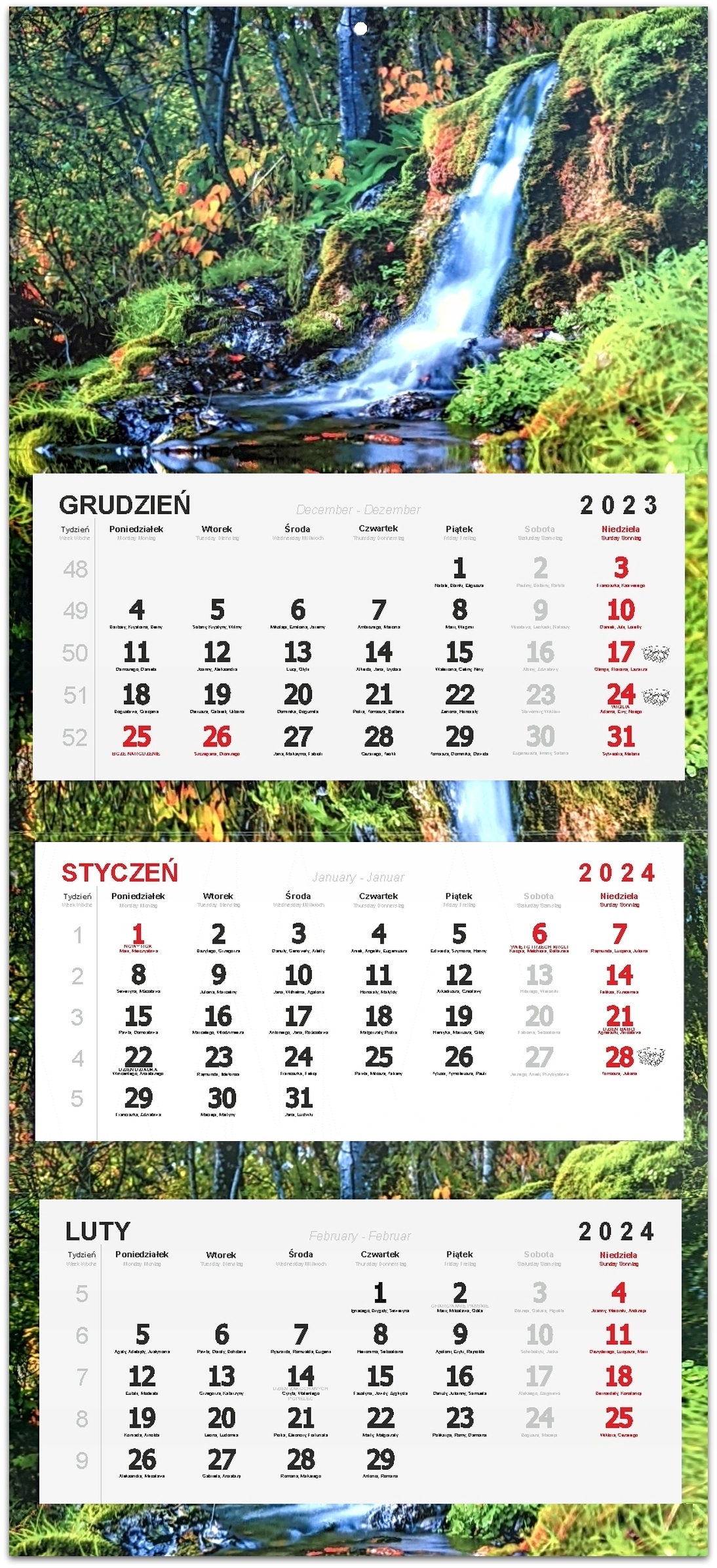 Kalendarz ścienny TRÓJDZIELNY 2024 14103216271 - Sklepy, Opinie, Ceny w ... Kalendarz ścienny TRÓJDZIELNY 2024 14103216271 - Sklepy, Opinie, Ceny w ...