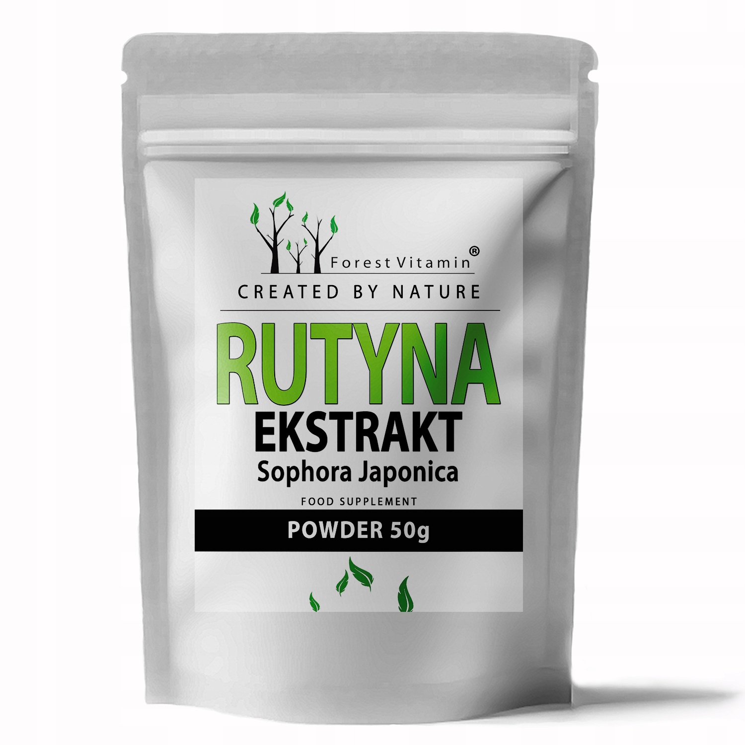 CZYSTA RUTYNA RUTIN 50g ŻYLAKI ODPORNOŚĆ PERŁOWIEC EXTRACT VEGE ...