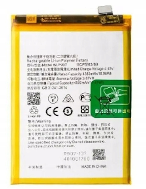 ORYG BATERIA OPPO BLP907 RENO7 Z 5G A96 8 LITE 5G - Sklep, Opinie, Cena ...