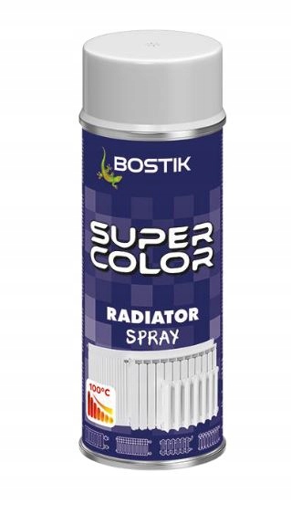 BOSTIK SUPER COLOR lakier do kaloryferów biały • 22.99PLN • Lakiery ...