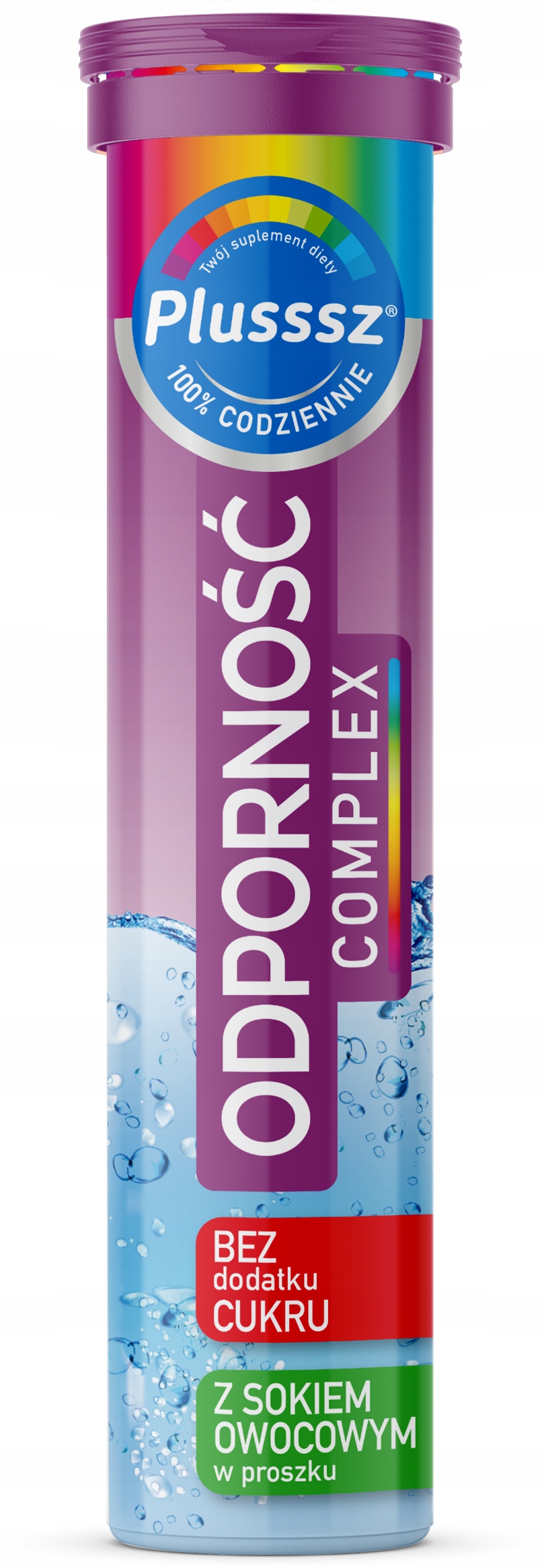 PLUSSSZ Odporność Complex 20 Tabletek musujących Suplement Diety ...