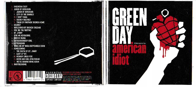 Płyta CD Green Day - American Idiot 2004 I Wydanie ...