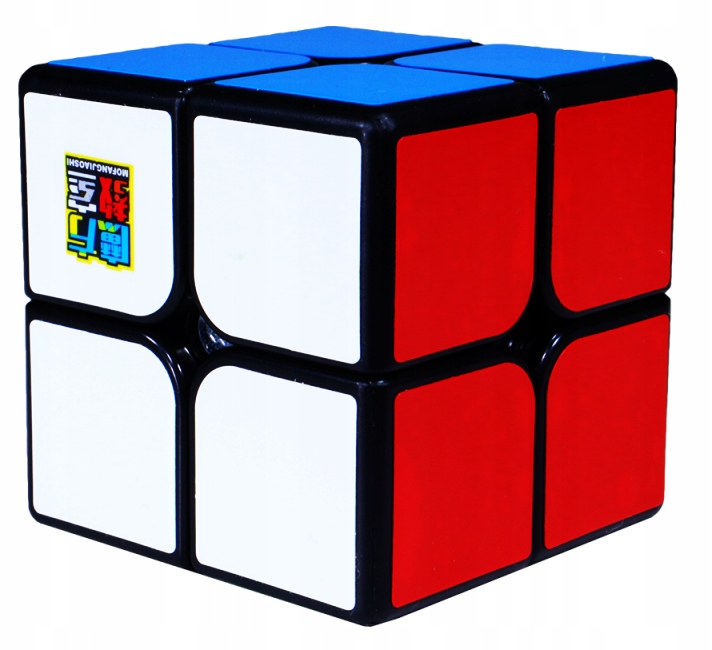 ZESTAW ORYGINALNA PROFESJONALNA KOSTKA 2x2x2 MoYu 2x2 Black CUBE SPEED EDUK (5905562264677 ...