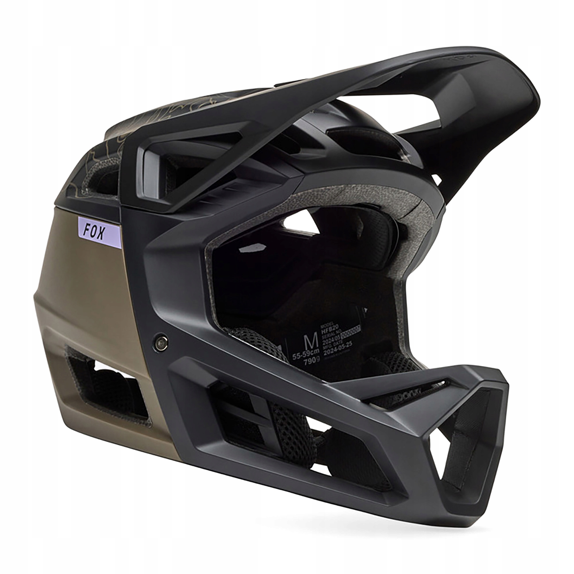 Kask rowerowy Fox Racing Proframe Frequency military M - 191972993077 ...