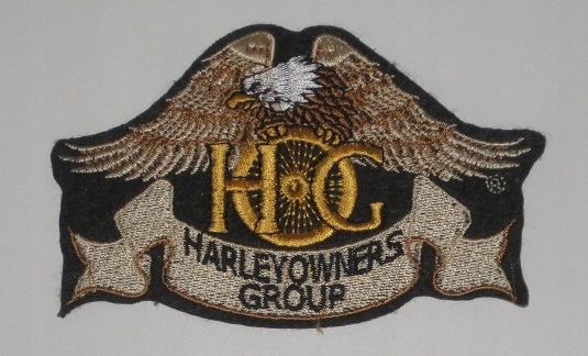 HARLEY DAVIDSON - HOG - NASZYWKA - 12 X 8 CM • Cena, Opinie - Allegro