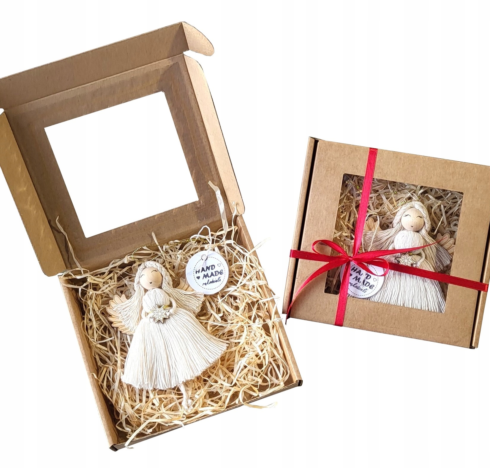 Aniołek Makrama - Niska cena na Allegro