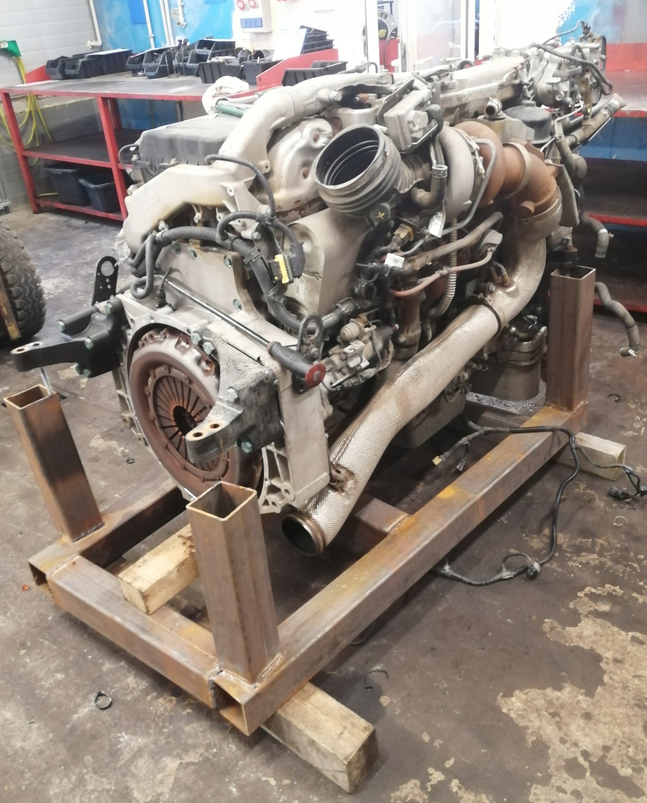 Silnik MAN TGX TGS D2676LF51 500KM Euro 6 MAN TGS MAN TGX MAN D26 E6 za ...