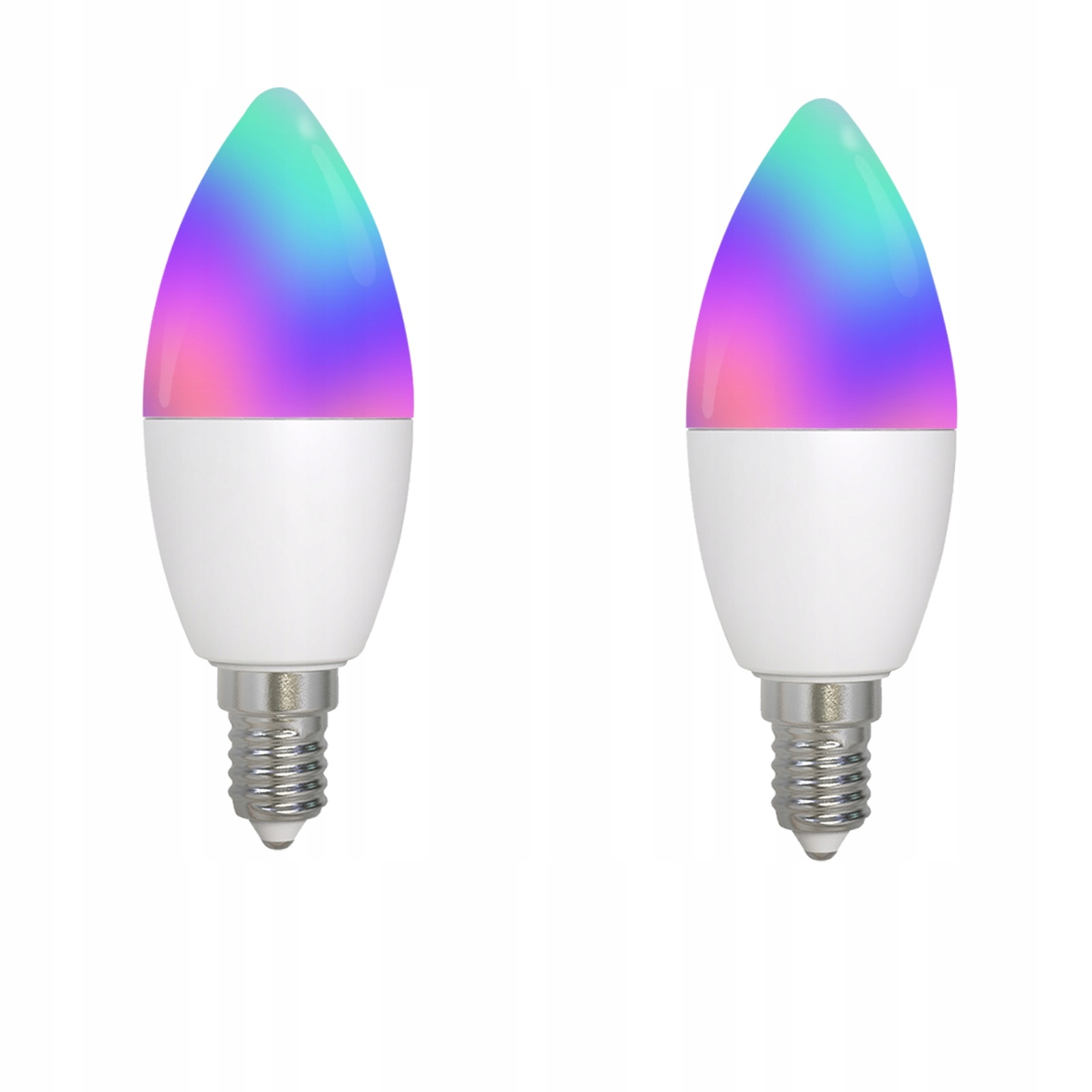 Żarówka LED RGB E14 Tuya ZigBee Smart 5W 2szt (ZB-TDC6-RCW-E14*2 ... Żarówka LED RGB E14 Tuya ZigBee Smart 5W 2szt (ZB-TDC6-RCW-E14*2 ...