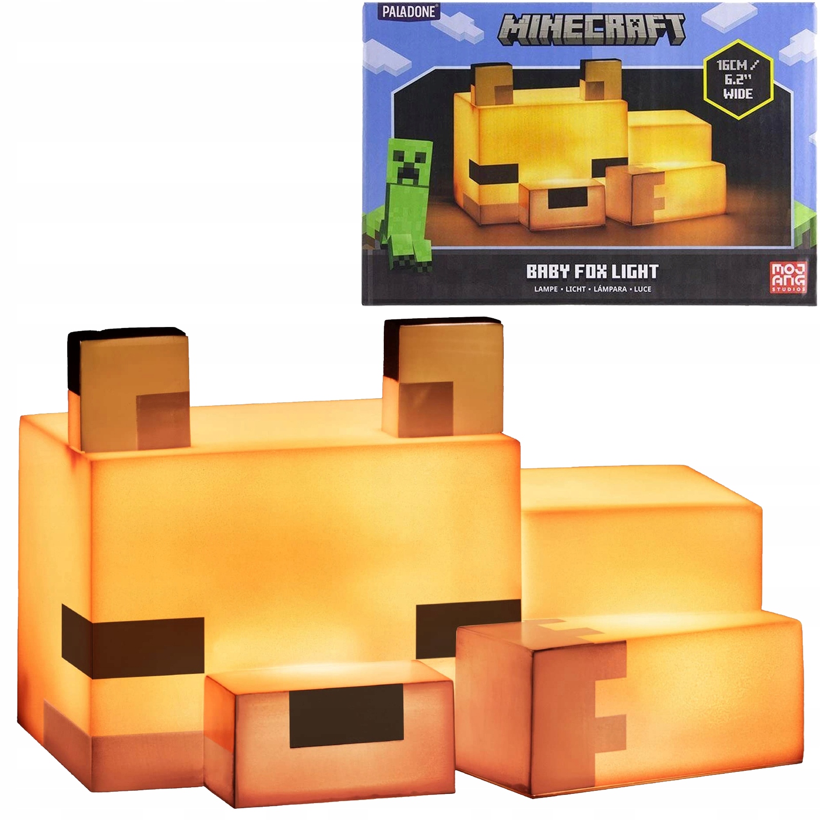 Paladone Lampka Minecraft - Lisek 16 cm 16604152380 - Sklepy, Opinie ...