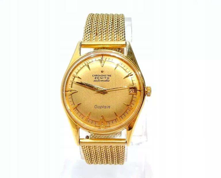 Złoty zegarek 14k 585 damski z bransoletą Geneve mw009y&mbw014y-f ...