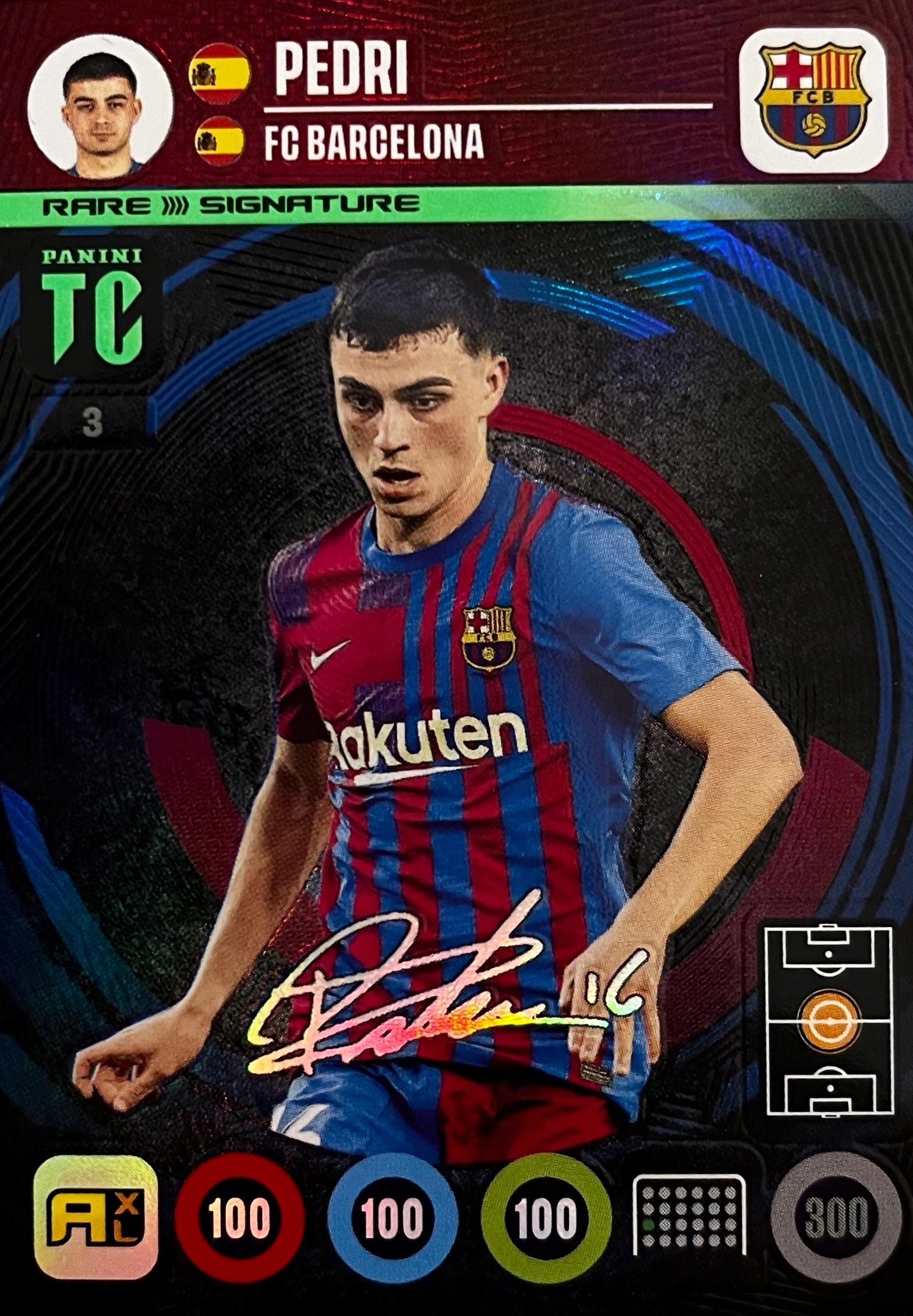 Panini Top Class RARE Signatures 3 Pedri - 13794096362 - Allegro